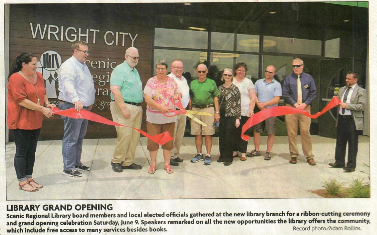 Wright City Library Ribbon Cutting Warren Thursday, June 14 2018 ...